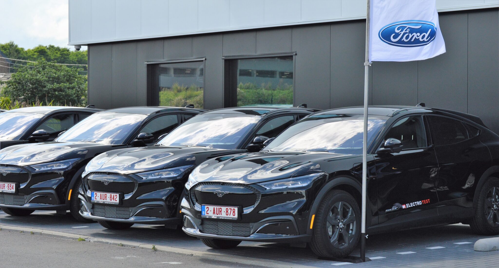 10 Ford Mustang Mach-E's voor Electro-Test - FLEET.be