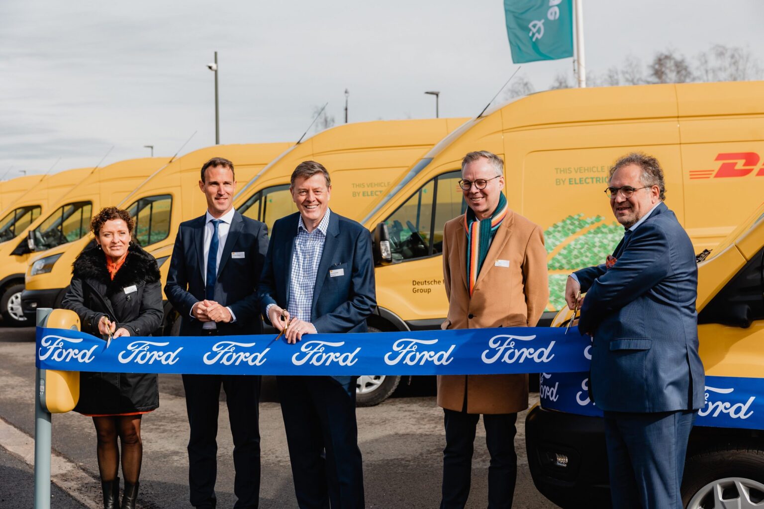 100 Ford e-Transits voor DHL - FLEET.be